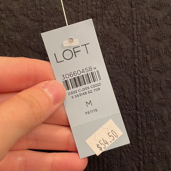 LOFT | Tops | Nwt Loft Textured Long Puff Sleeve Shirt | Poshmark
